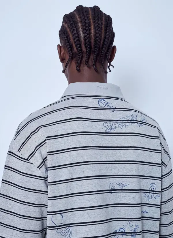 Vetements Scribbled Polo