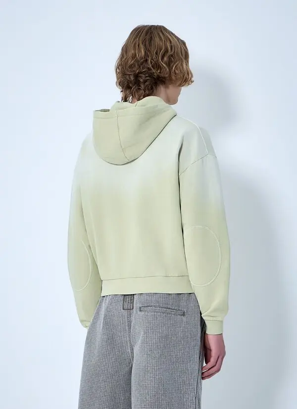 BRAIN DEAD Padded Elbow Zip-up Hoodie