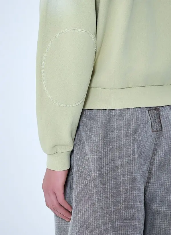 BRAIN DEAD Padded Elbow Zip-up Hoodie