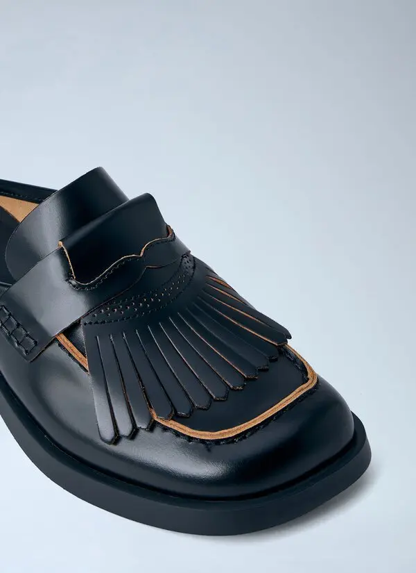 Camper Leather Tassel Loafers