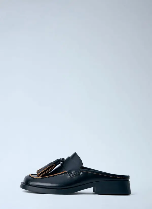 Camper Leather Tassel Loafers