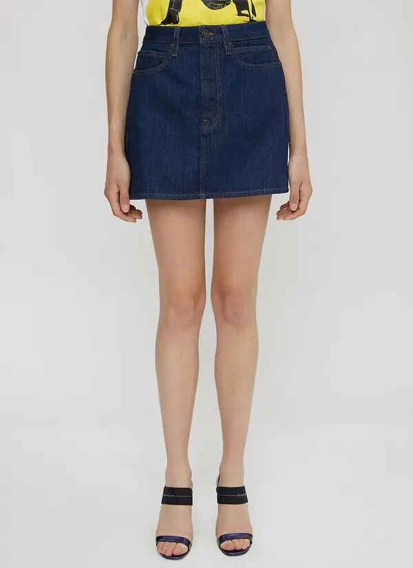CALVIN KLEIN EST 1978 Denim Mini Skirt