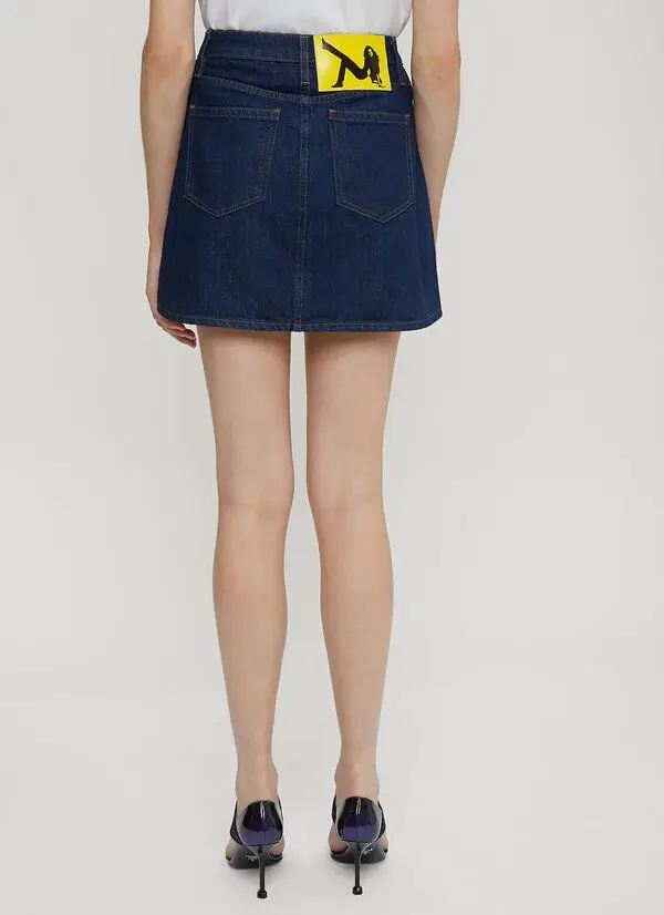 CALVIN KLEIN EST 1978 Denim Mini Skirt