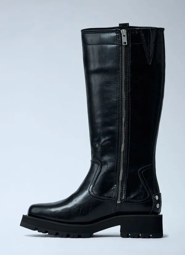 GANNI Studs High Boots