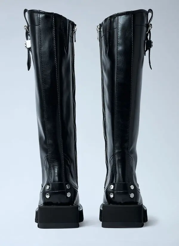 GANNI Studs High Boots