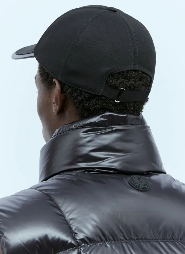 Moncler Logo Applique Baseball Cap