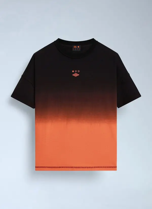 FABRIC X UMBRO Room 01 Colour Fade Tee - Black