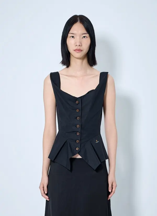 VIVIENNE WESTWOOD Monday Vest - Black