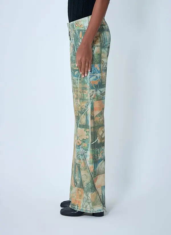 KIKO KOSTADINOV X LEVI'S Printed Carina Jeans