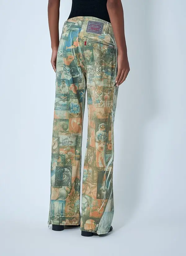 KIKO KOSTADINOV X LEVI'S Printed Carina Jeans