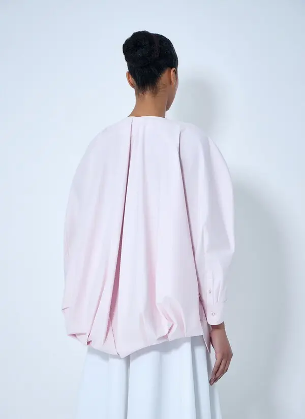 Jacquemus Structured Cotton Poplin Blouse