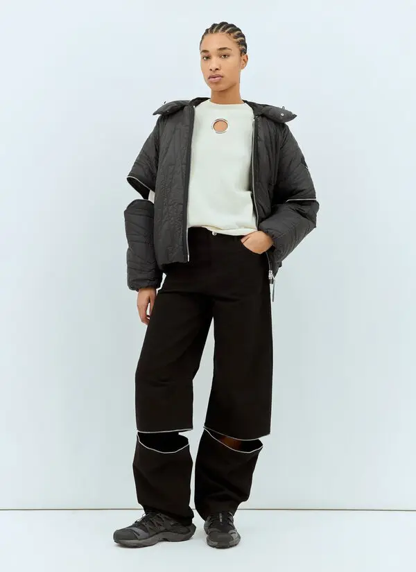 Moncler Zip Panels Jeans