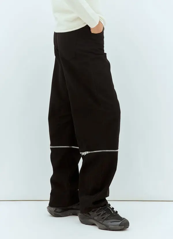 Moncler Zip Panels Jeans