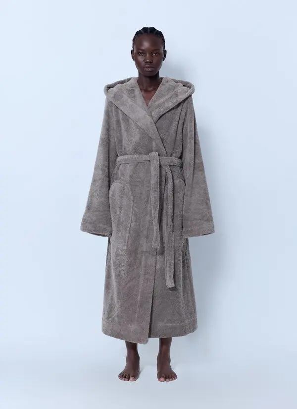 Rick Owens Tower Bathrobe - Grey