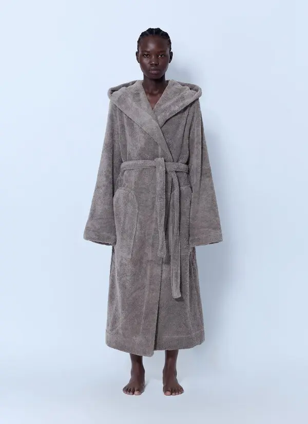 Rick Owens Tower Bathrobe - Grey