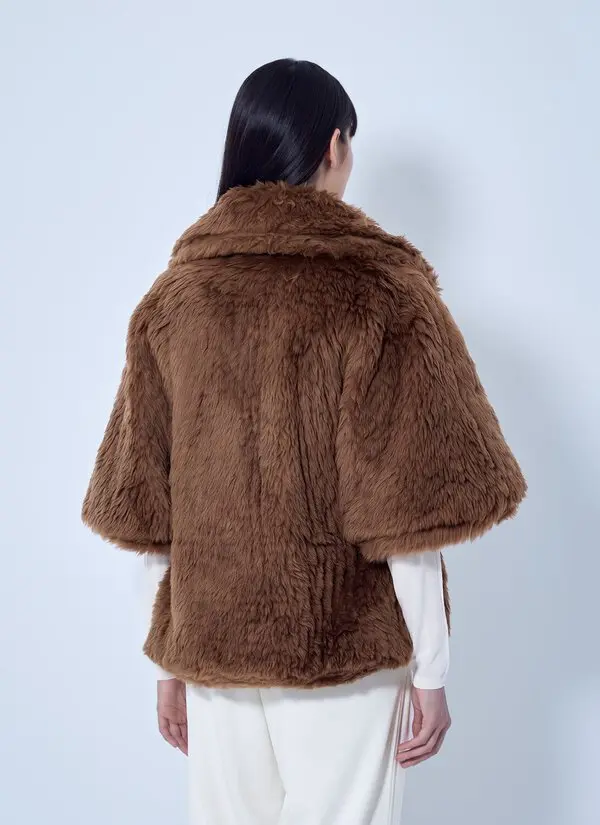 Max Mara Short Boxy Cape
