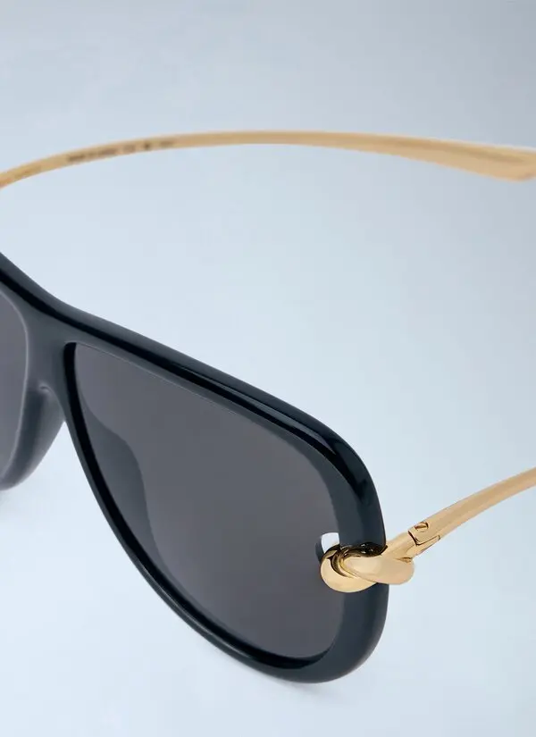 Bottega Veneta Aviator Knot Sunglasses