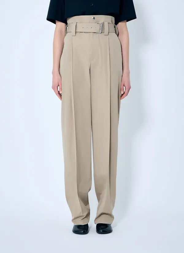 Bottega Veneta Compact Cotton Pants