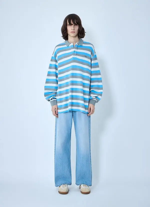 ERL Striped Polo Shirt