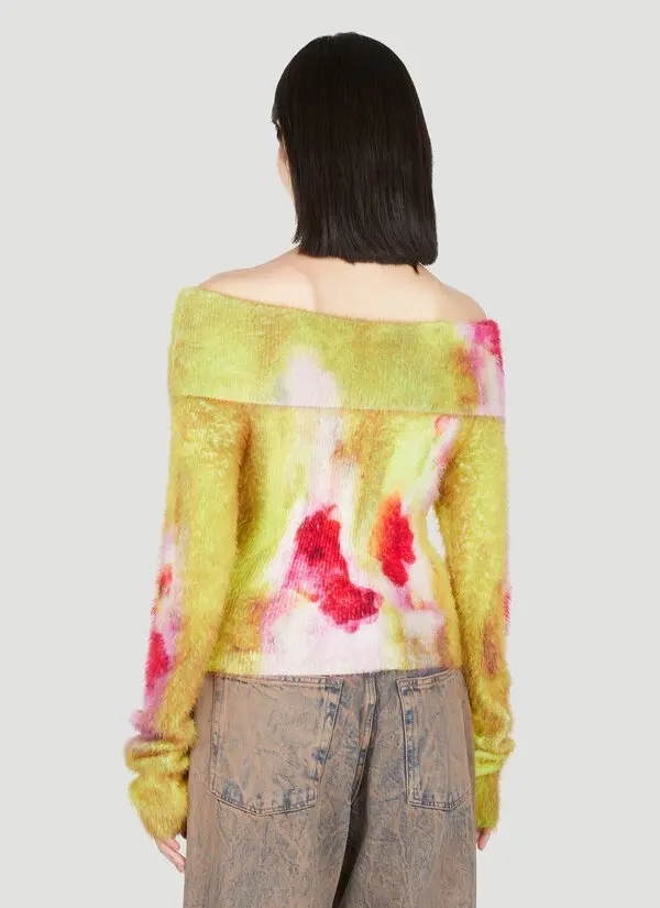 Acne Studios Fuzzy Knit Sweater - Multicolour