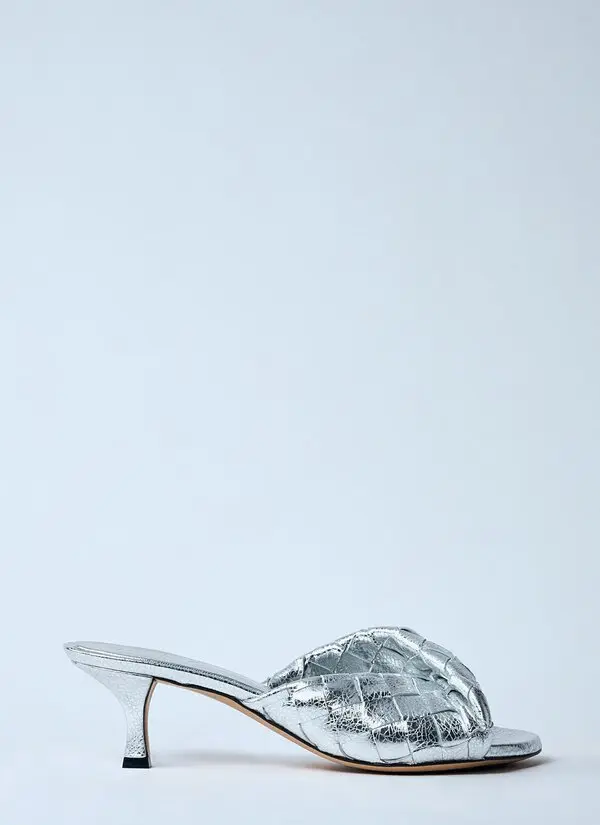 Bottega Veneta Blink Heeled Mules