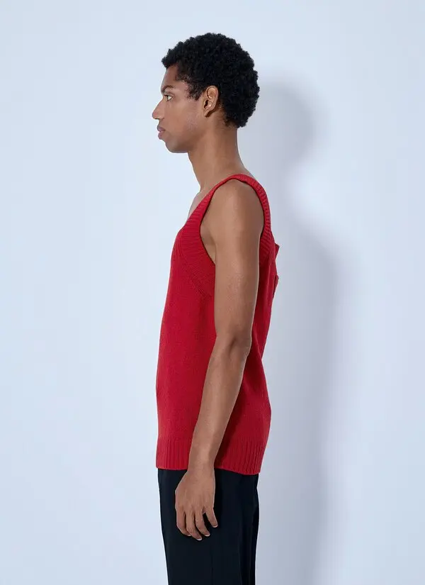 Prada Shetland Wool Tank Top