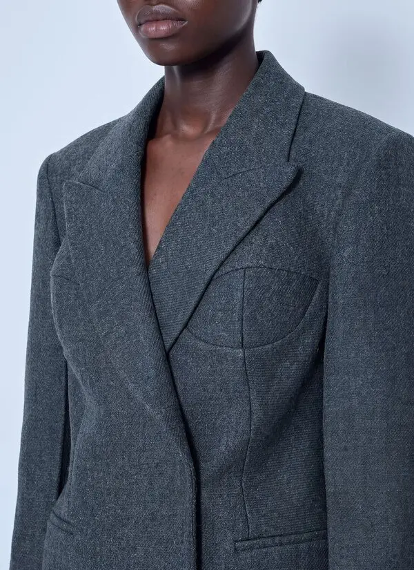RÓHE Cup Detailed Blazer
