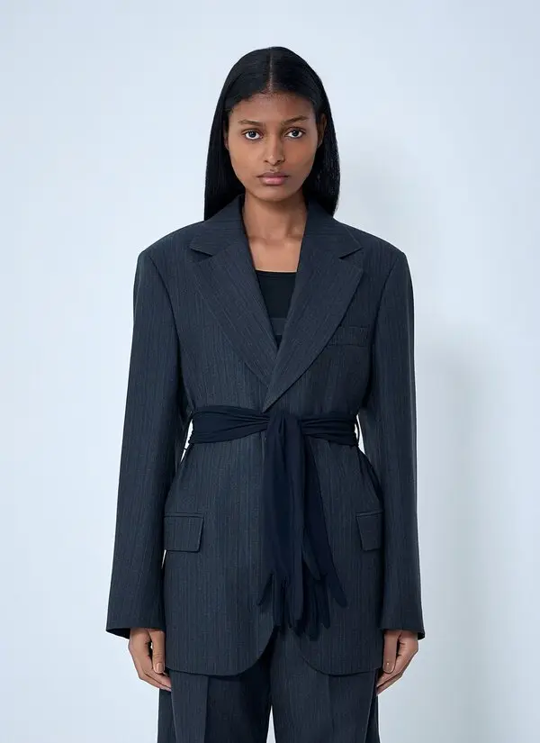 MAISON MARGIELA Belted Blazer