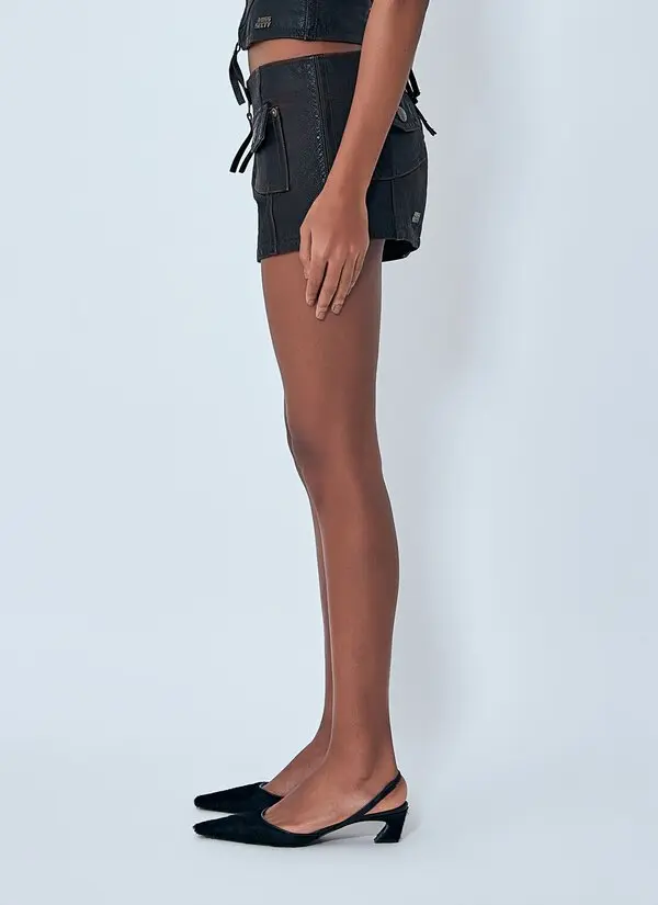 MISS SIXTY X KNWLS Patch Pocket Mini Skirt