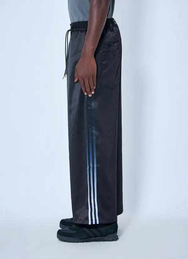 Y3 Elasticated Waist Wide-leg Trousers