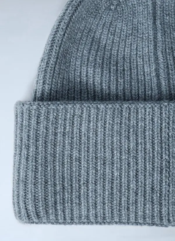 Max Mara Logo Motif Beanie Hat