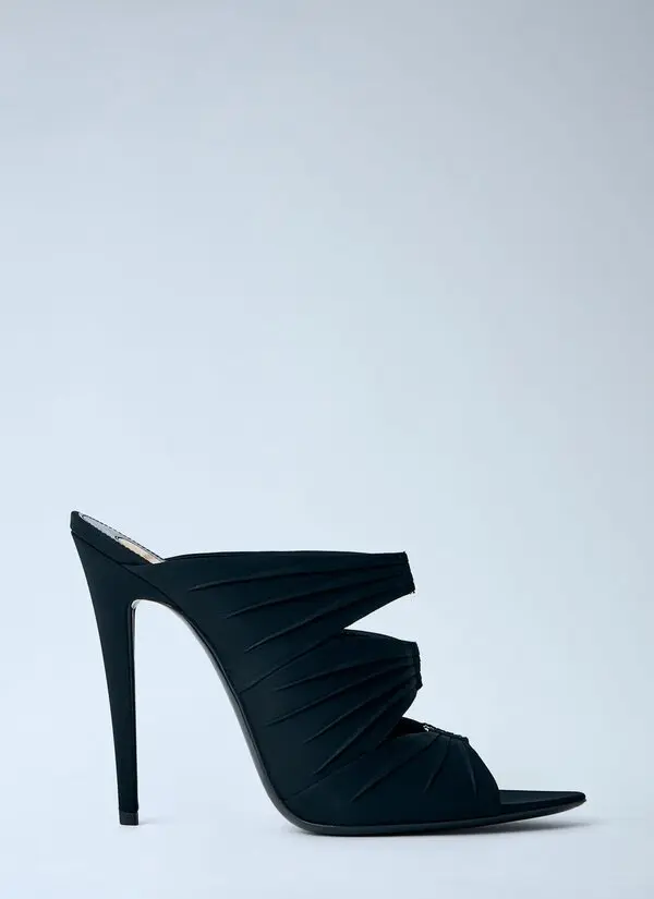 Saint Laurent Emilie Mules Sandals