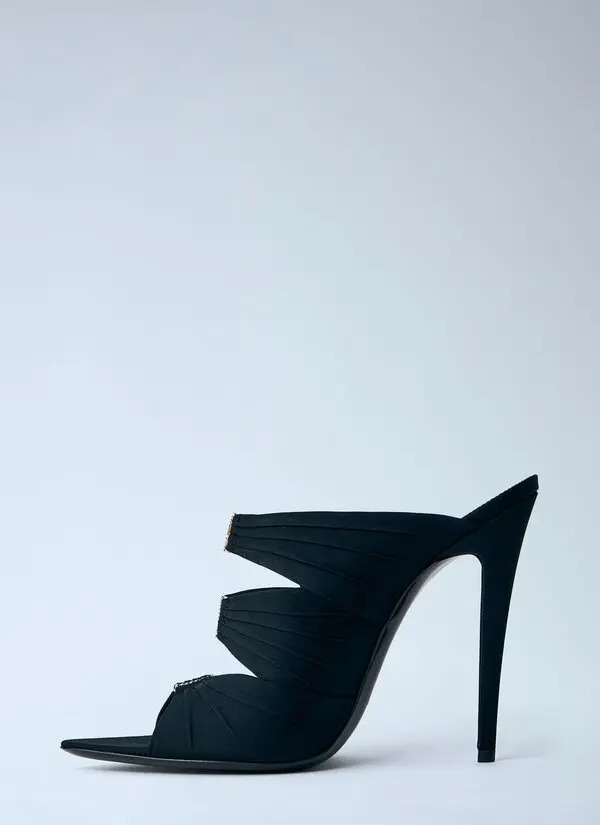Saint Laurent Emilie Mules Sandals
