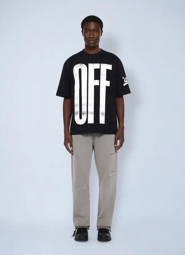 Off-White Big Off Diagonal Skate Logo T-shirt
