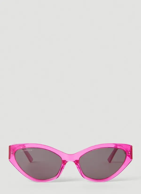 Balenciaga Flat Cat Eye Sunglasses - Pink