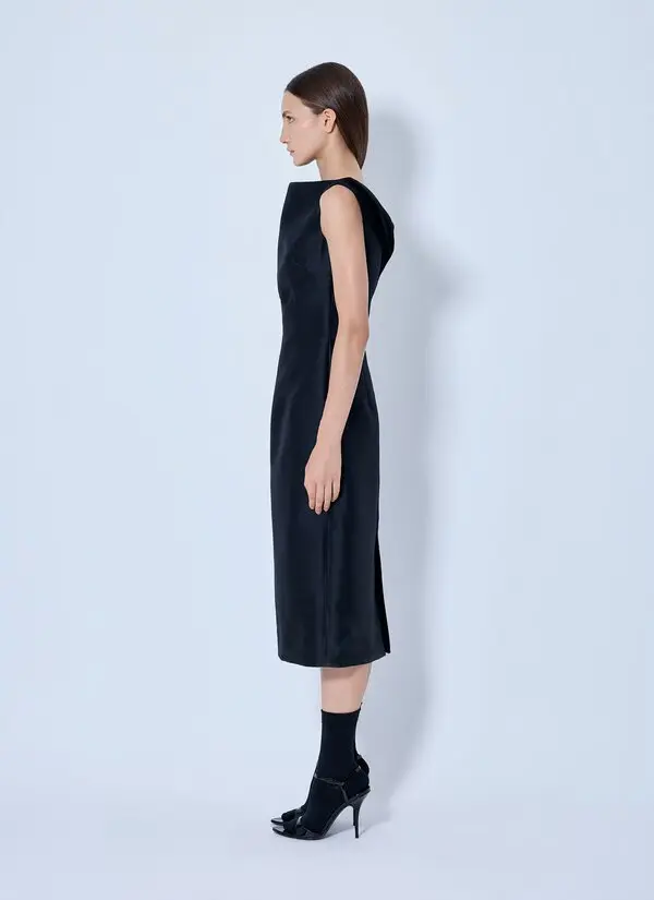 Balenciaga Sleeveless Midi Dress
