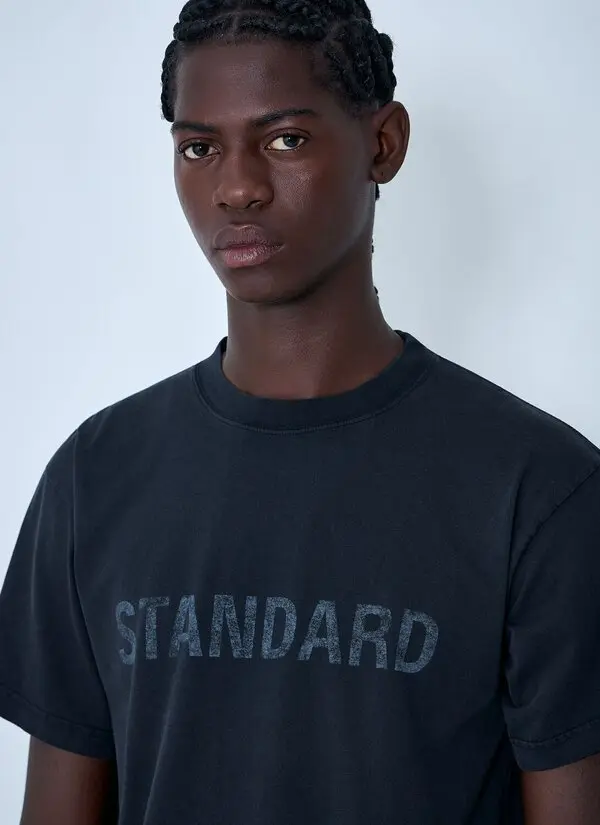 Balenciaga Text Motif T-shirt