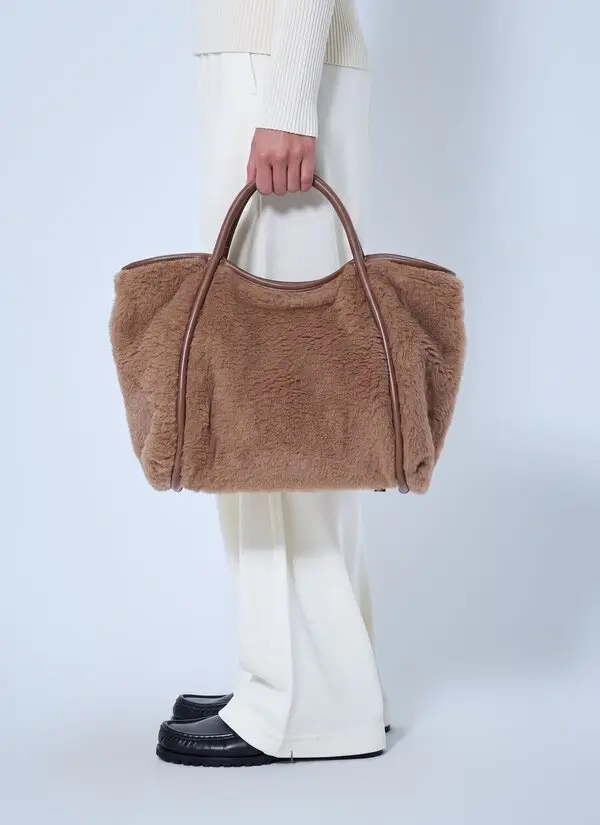 Max Mara Teddy Marine Small Handbag