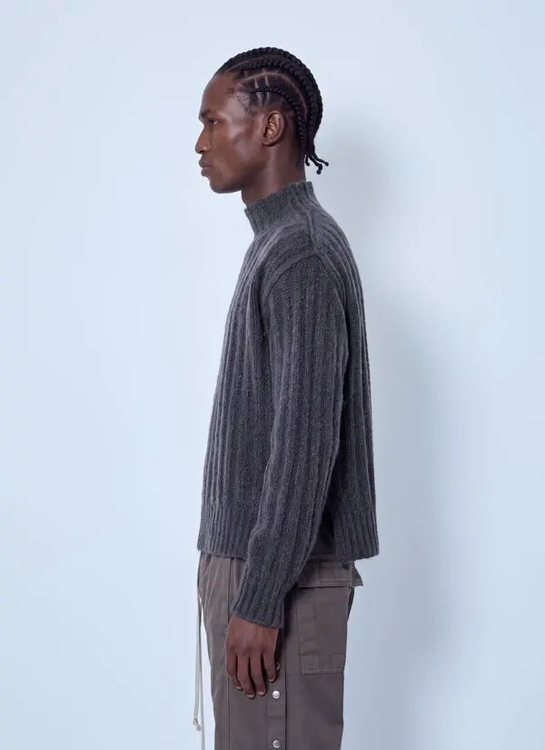 Rick Owens Turtle Neck Knit Jumper