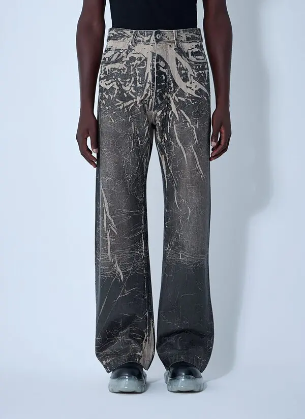 Rick Owens Geth Jeans - Black