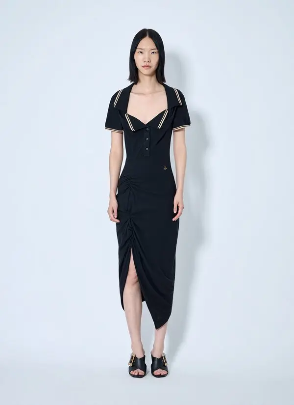 VIVIENNE WESTWOOD Long Monday Pulling Dress - Black