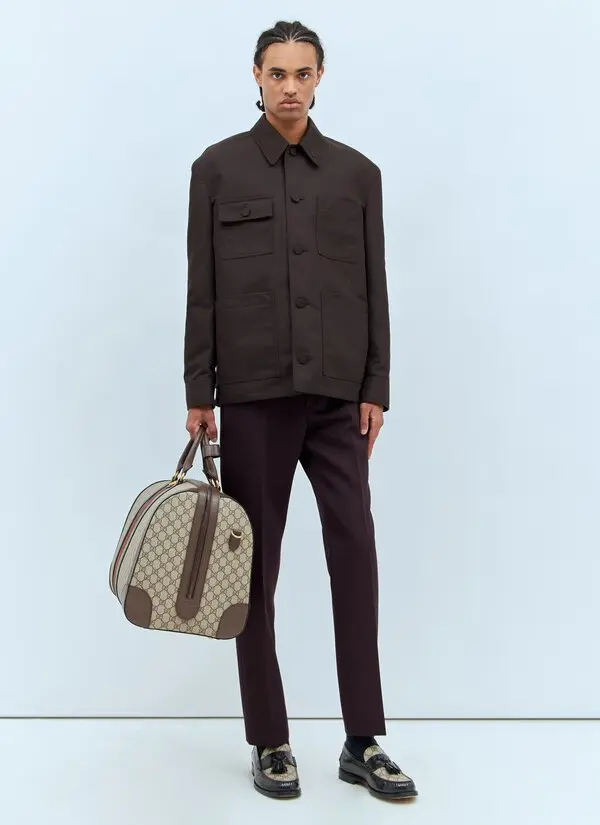 Gucci Technical Cotton-blend Jacket