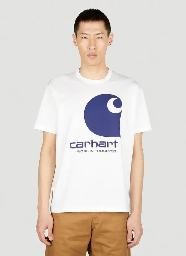 JUNYA WATANABE X CARHARTT Logo Print T-shirt
