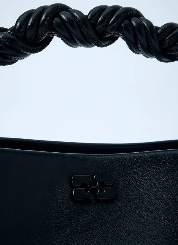 GANNI Mini Bou Handbag - Black