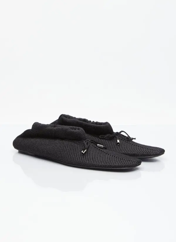 TOTEME The Knitted Ballerina Flats