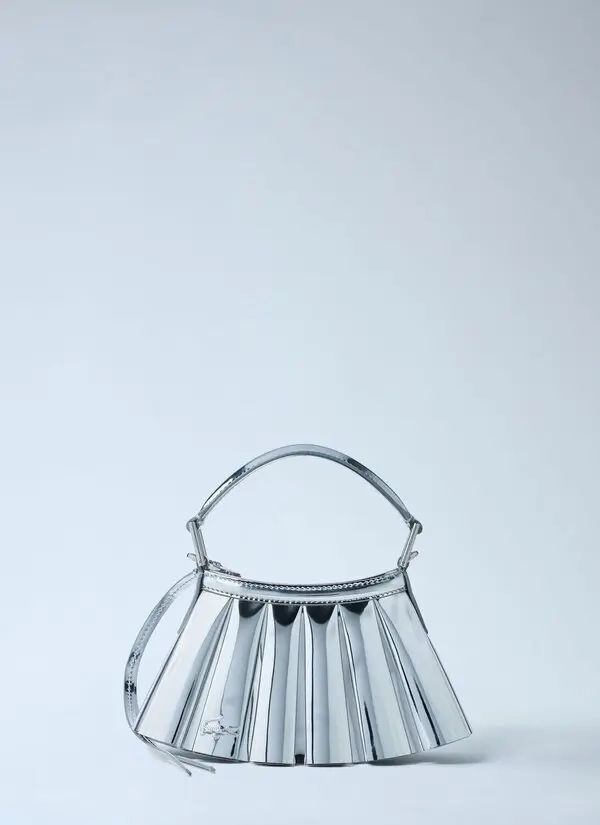 Lacoste Extra Small Lenglen Handbag - Silver