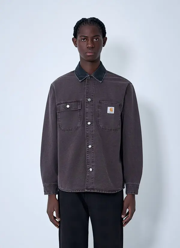 Carhartt Work In Progress Mitch Shirt Jacket - Navy