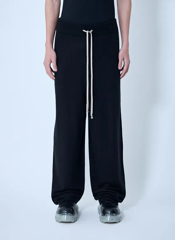Rick Owens Drawstring Track Pants - Black