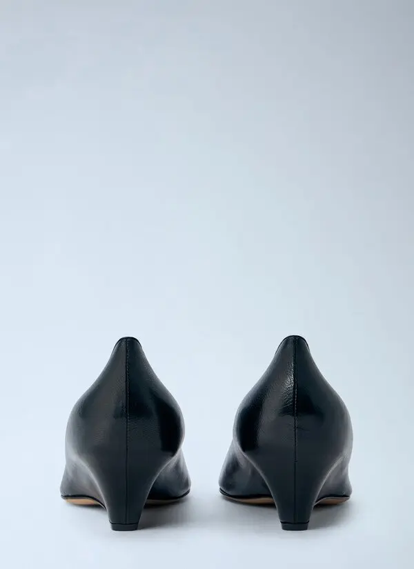 THE ROW Liisa Wedge Heels - Black