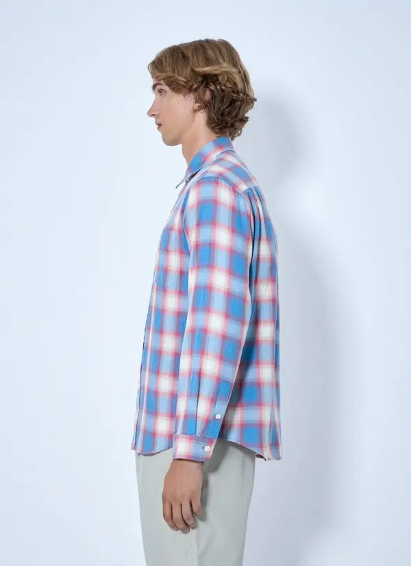 StÜssy Beach Ombre Plaid Shirt